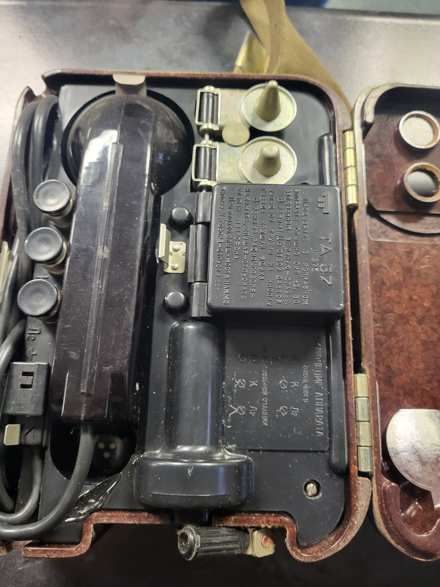 Field Phones – Bat 21 Militaria and Surplus
