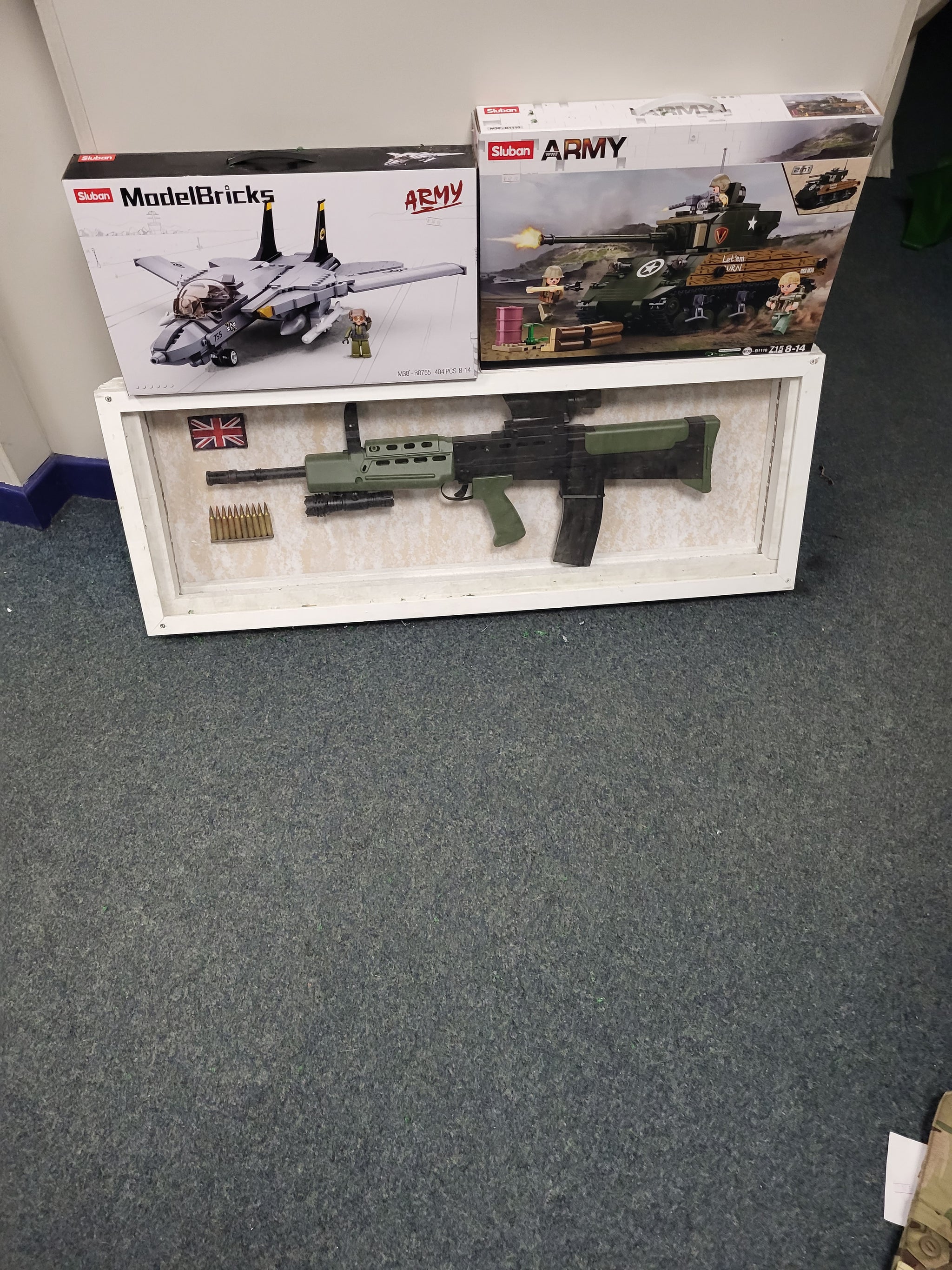 Man cave gun displays – Bat 21 Militaria and Surplus