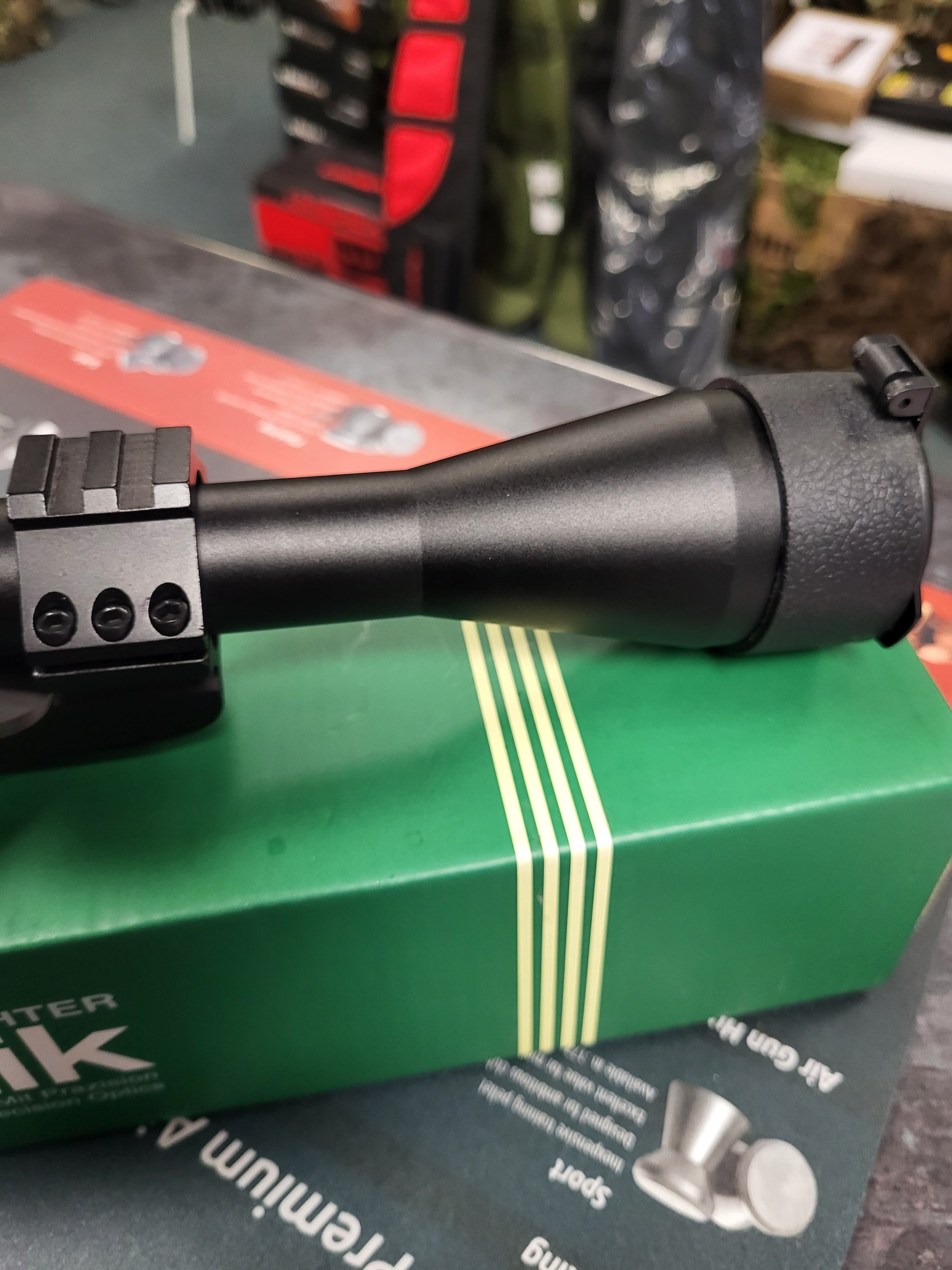 Richter Optics 16x 40 scope + mount – Bat 21 Militaria and Surplus