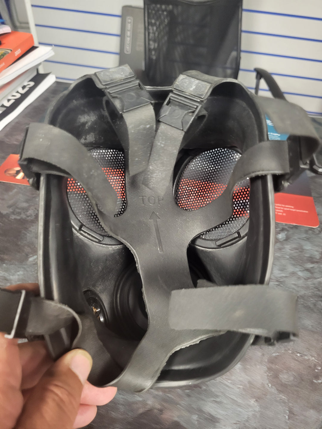 S6 respirator converted for airsoft – Bat 21 Militaria and Surplus