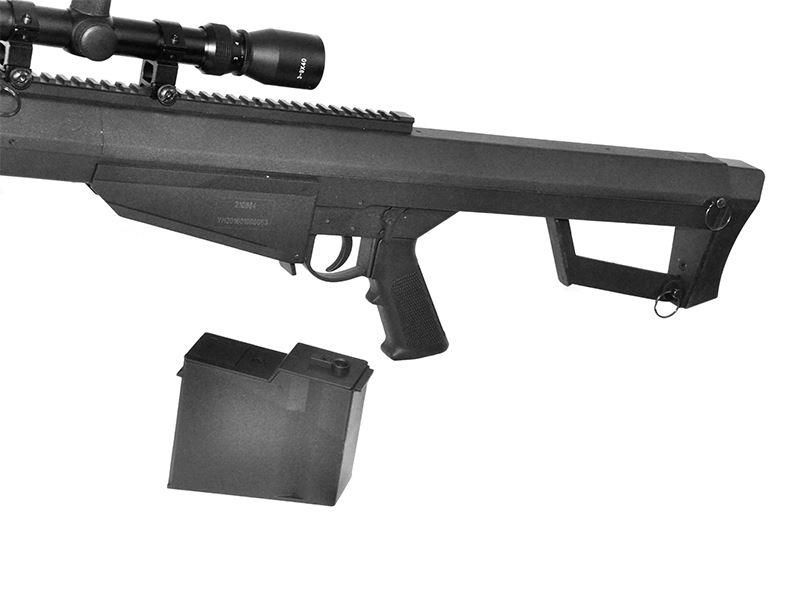 Galaxy - M82A1 Bolt Action Sniper Rifle with Scope and Bipod – Bat 21 ...