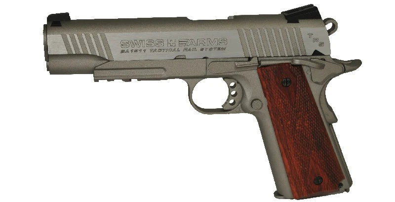 SWISS ARMS 1911 TACTICAL 4.5MM STAINLESS – Bat 21 Militaria and Surplus