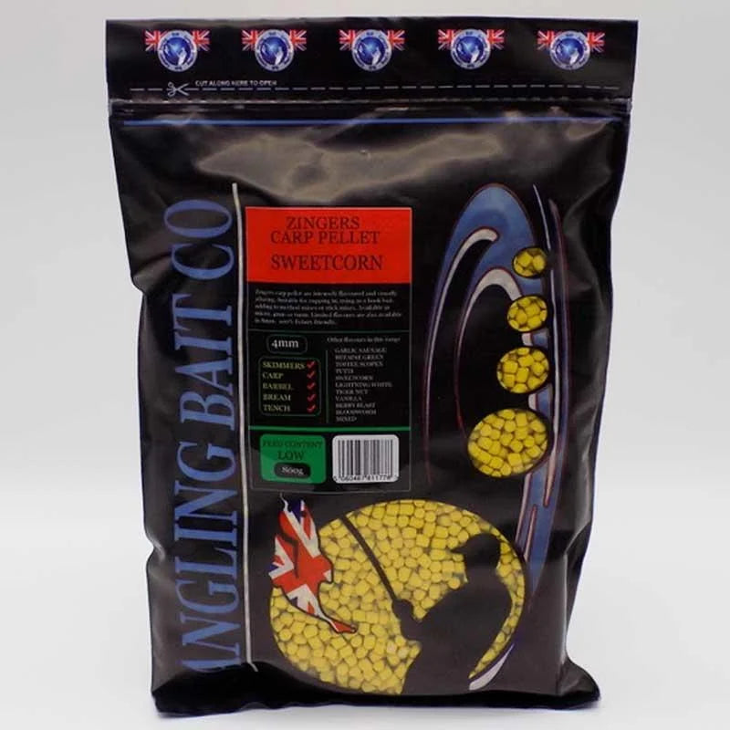 ZINGERS COMMERCIAL CARP PELLET 800G – Bat 21 Militaria and Surplus