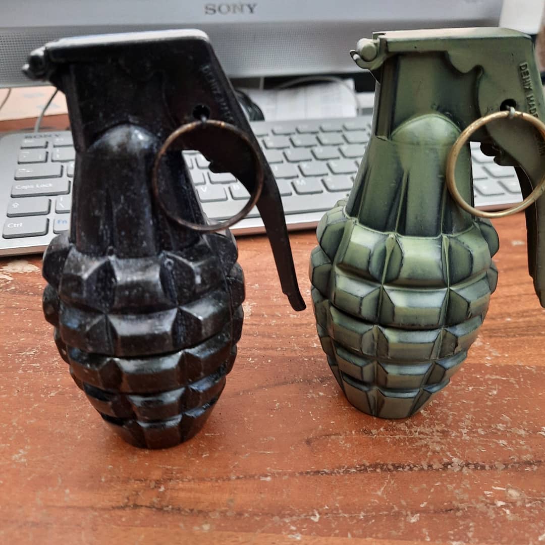 WW11 US MK11 replica re-enactors pineapple grenade – Bat 21 Militaria ...