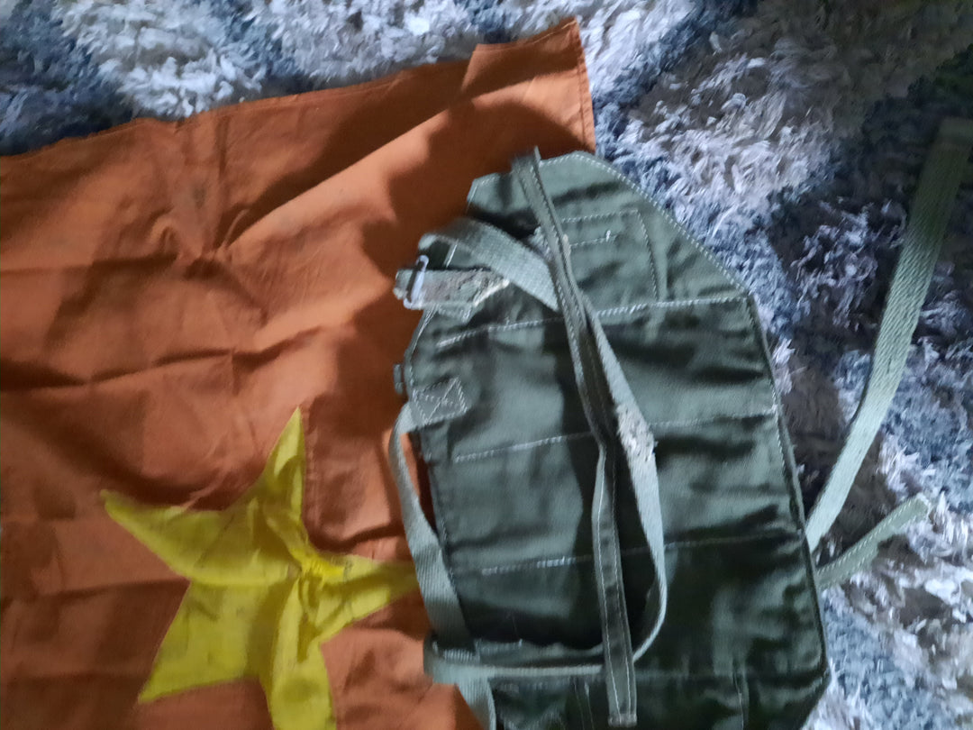 Vietnam War era NVA flag and NVA AK-47 mag chest rig – Bat 21 Militaria ...