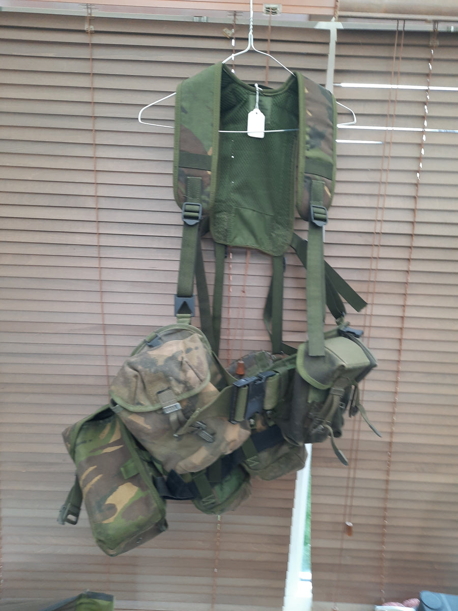 British army DPM PLCE Webbing set – Bat 21 Militaria and Surplus