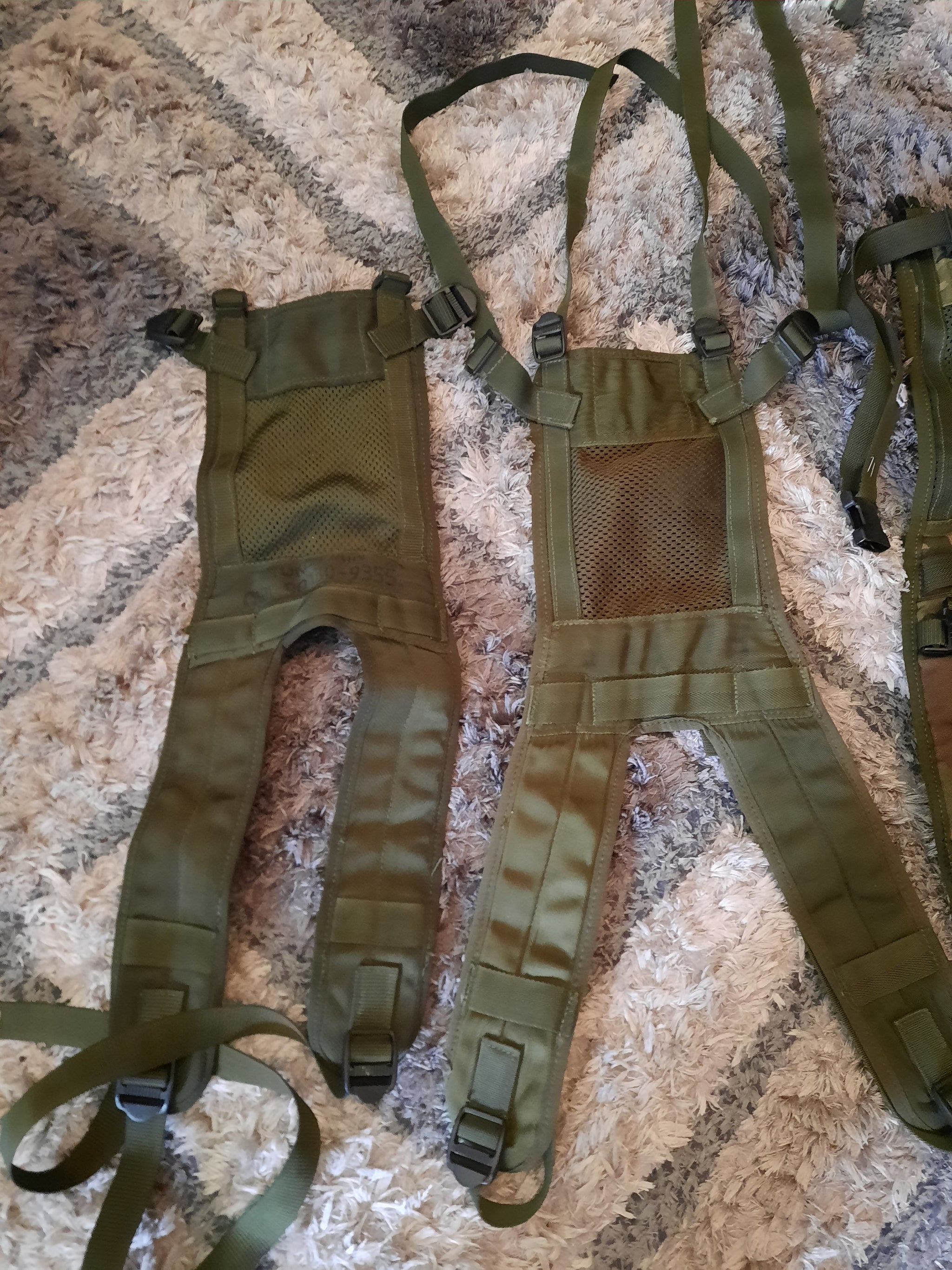 British Army PLCE Main yoke DPM/GREEN – Bat 21 Militaria and Surplus