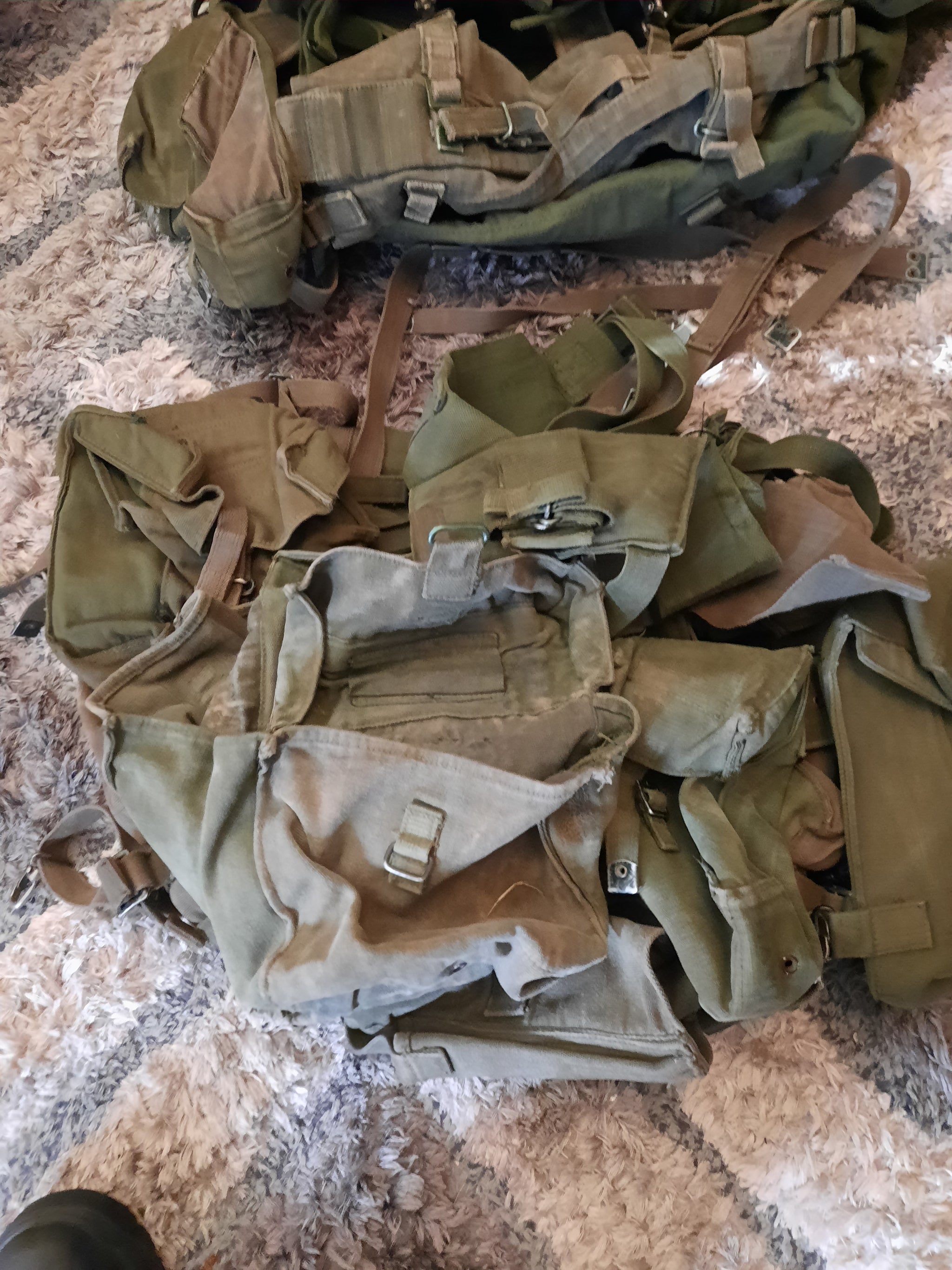 British Army 58 pattern webbing full set – Bat 21 Militaria and Surplus