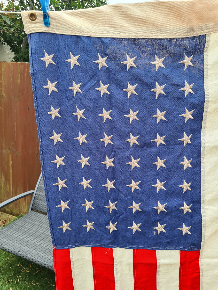 US WW11 48 Star reproduction flag – Bat 21 Militaria and Surplus