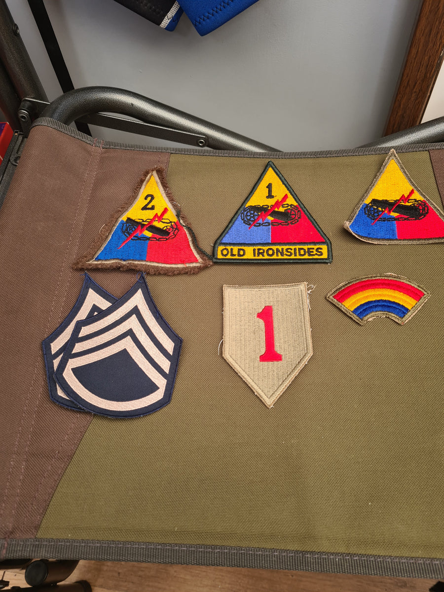 US WW11 era selection of patches – Bat 21 Militaria and Surplus