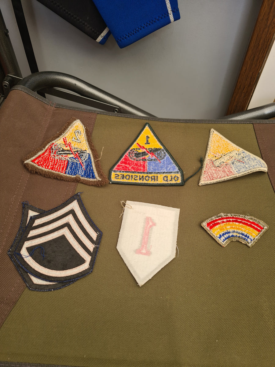 US WW11 era selection of patches – Bat 21 Militaria and Surplus