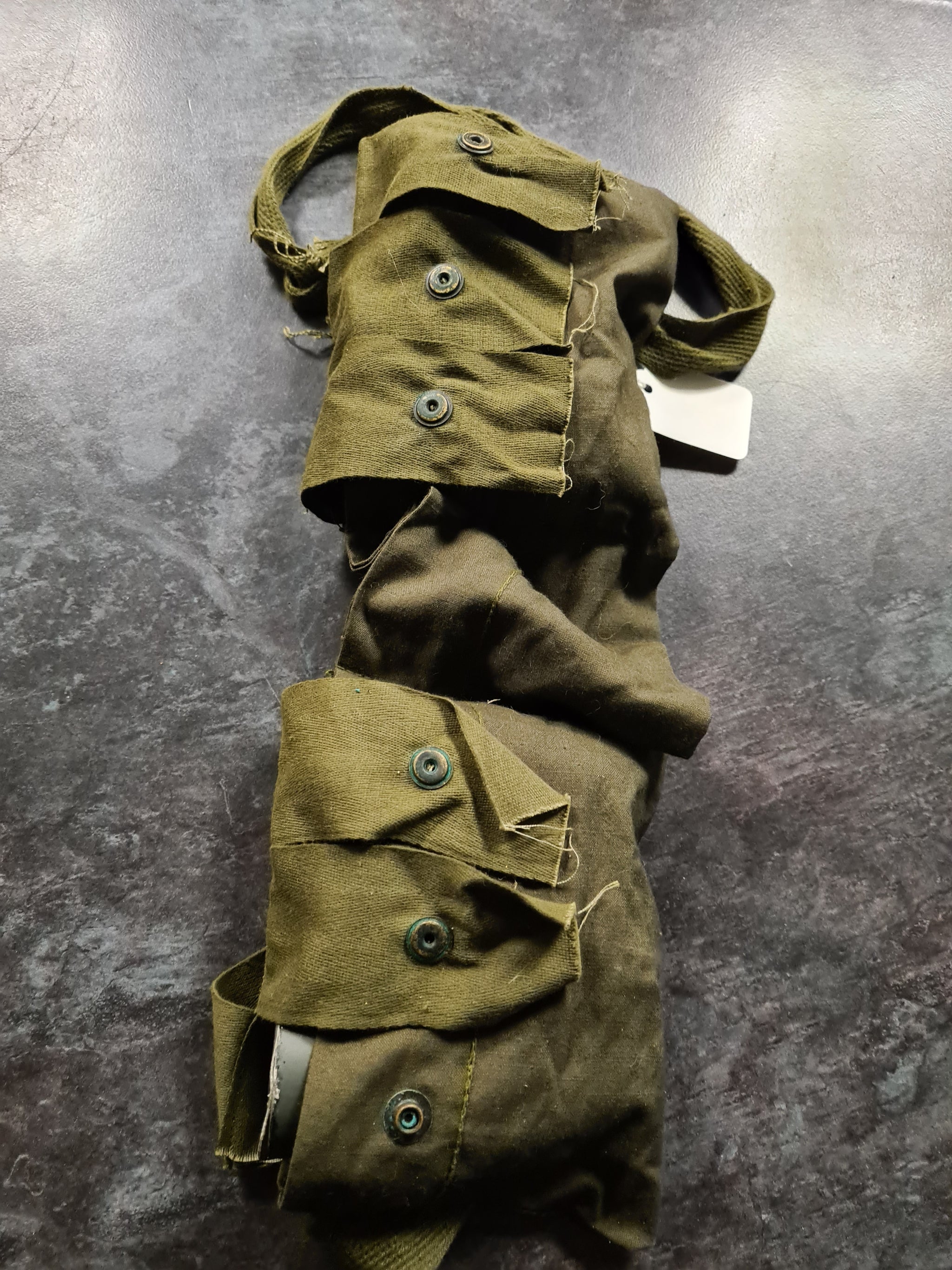 US Vietnam war 40mm grenade bandolier with fillers – Bat 21 Militaria ...