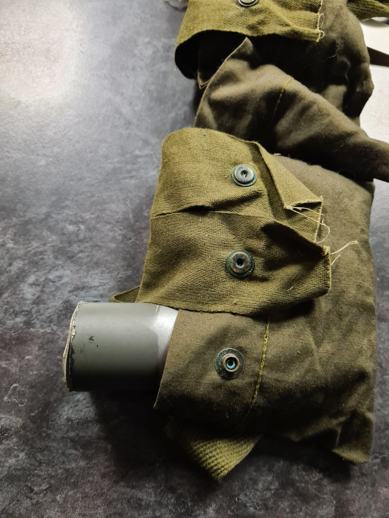 US Vietnam war 40mm grenade bandolier with fillers – Bat 21 Militaria ...