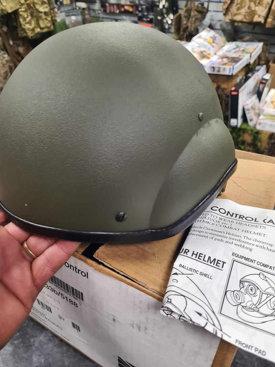 NOS British Air Traffic Control helmet – Bat 21 Militaria and Surplus