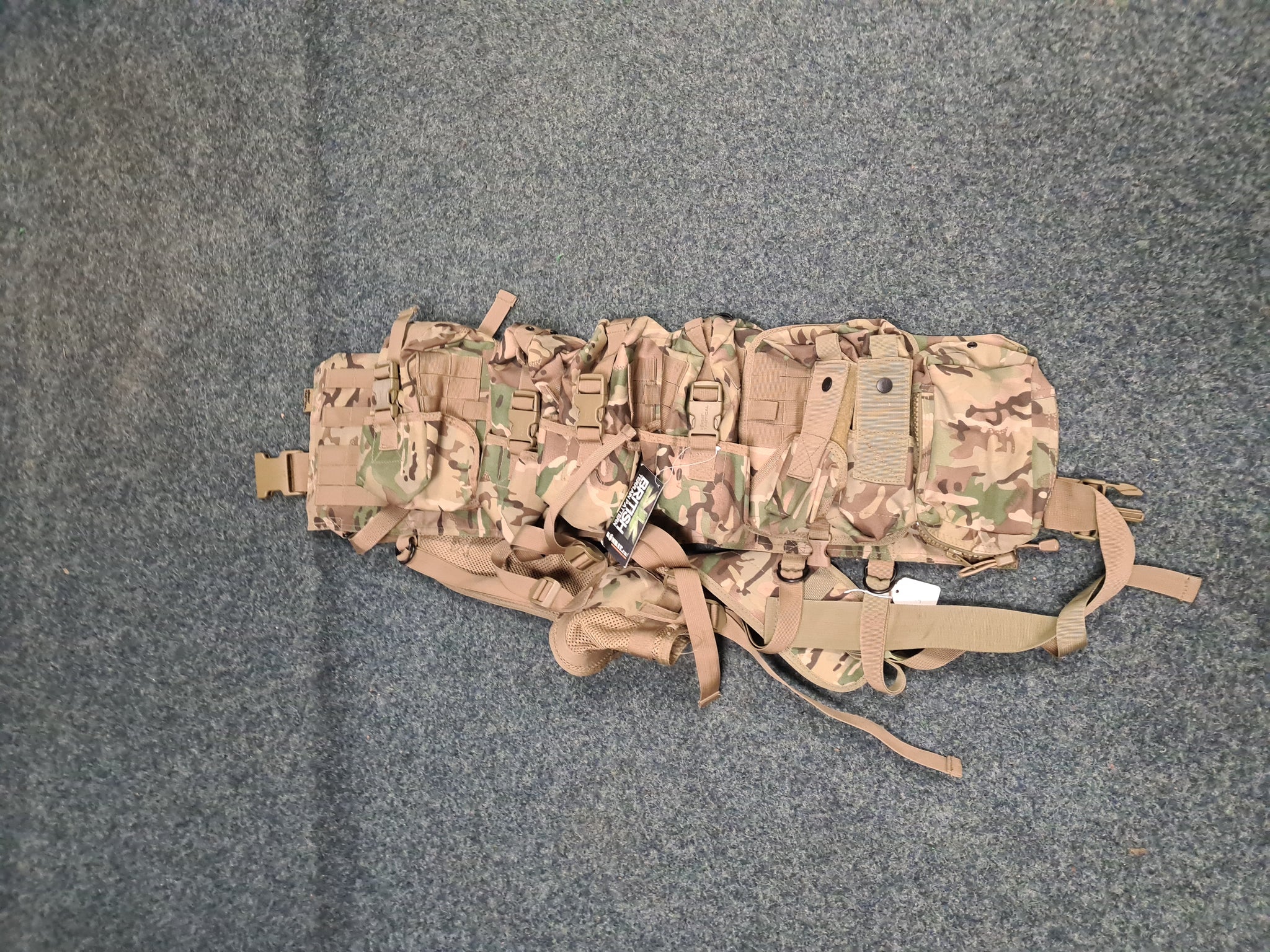 British Kombat UK BTP (MTP ) Pattern Airborne webbing – Bat 21 ...