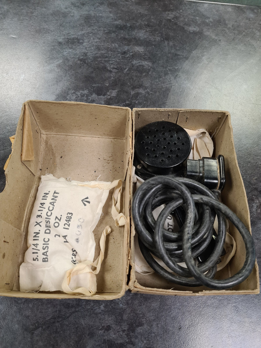 British WW11 microphone hand no16 – Bat 21 Militaria and Surplus