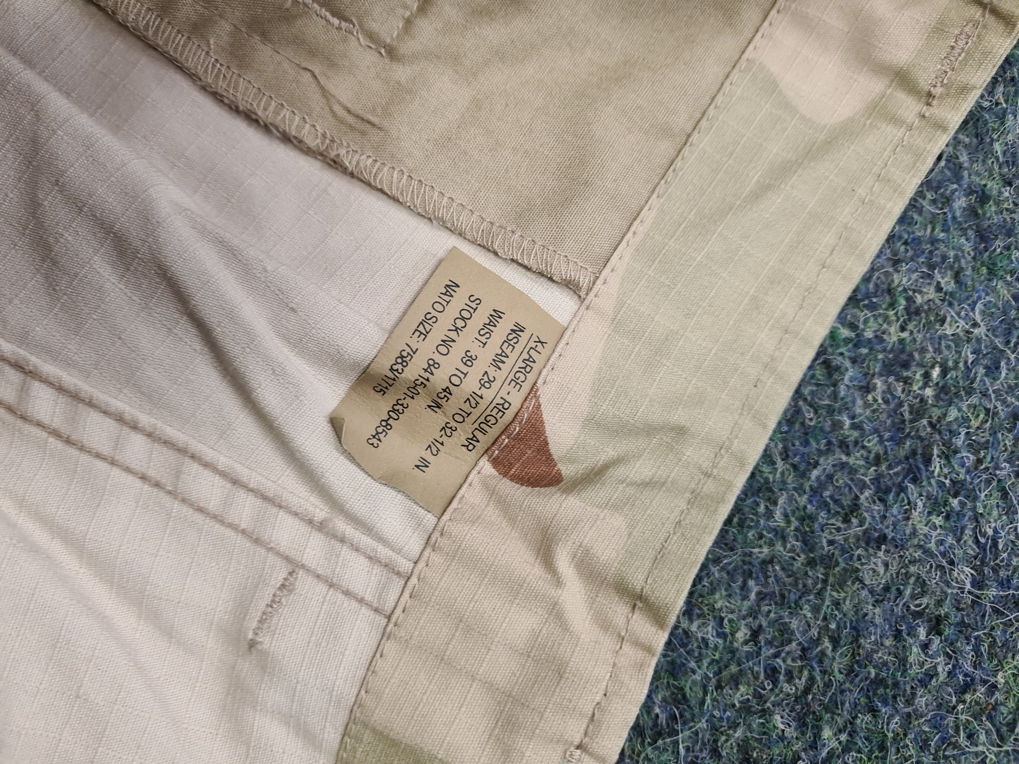 US Army TRI-COLOR combat pants – Bat 21 Militaria and Surplus