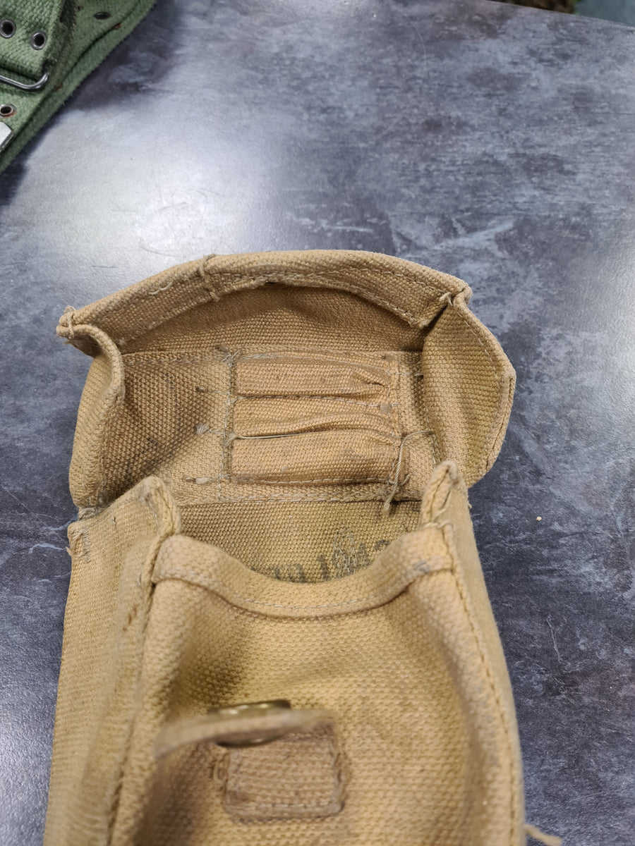 British WW11 37 pattern ammo pouch – Bat 21 Militaria and Surplus