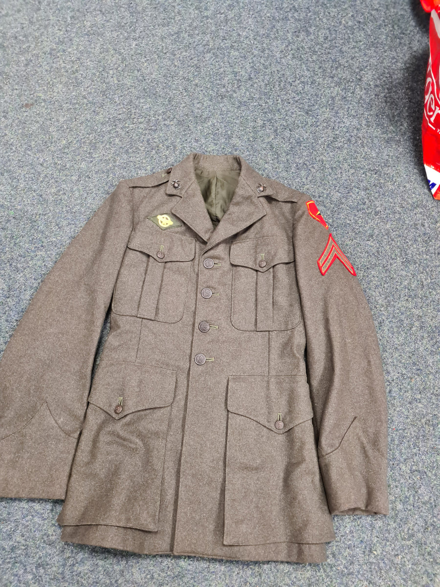 US WW11 Marine Corp tunic – Bat 21 Militaria and Surplus