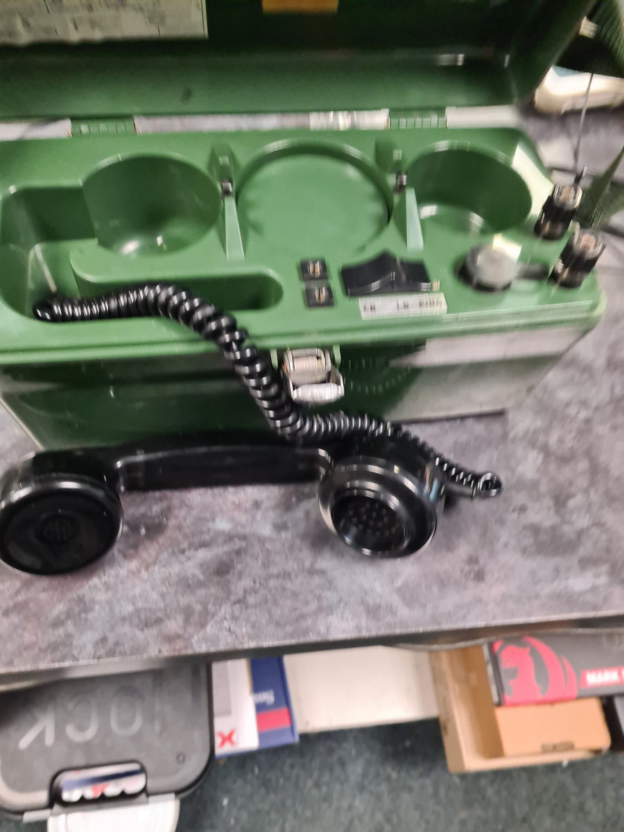 British Army PTC 405 Field phone – Bat 21 Militaria and Surplus