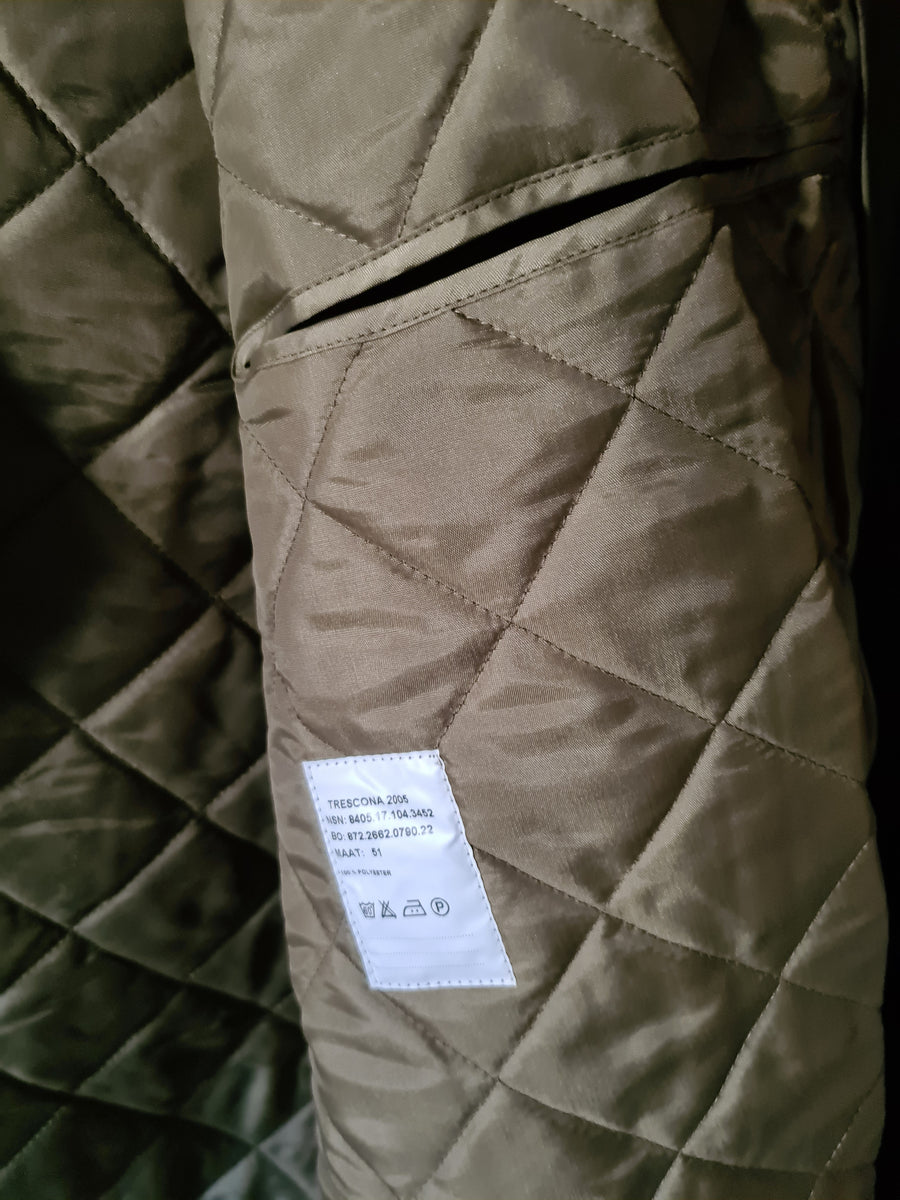 Dutch military light khaki Gabardine trench coats – Bat 21 Militaria ...